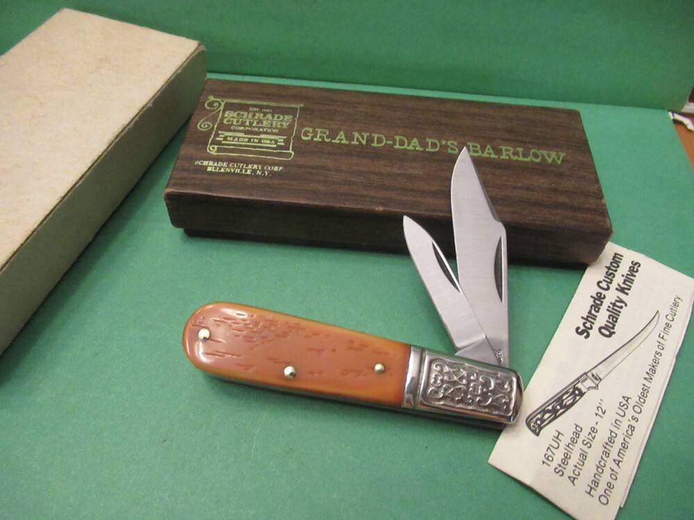 Schrade Grand-Dad's Barlow Model 206 USA