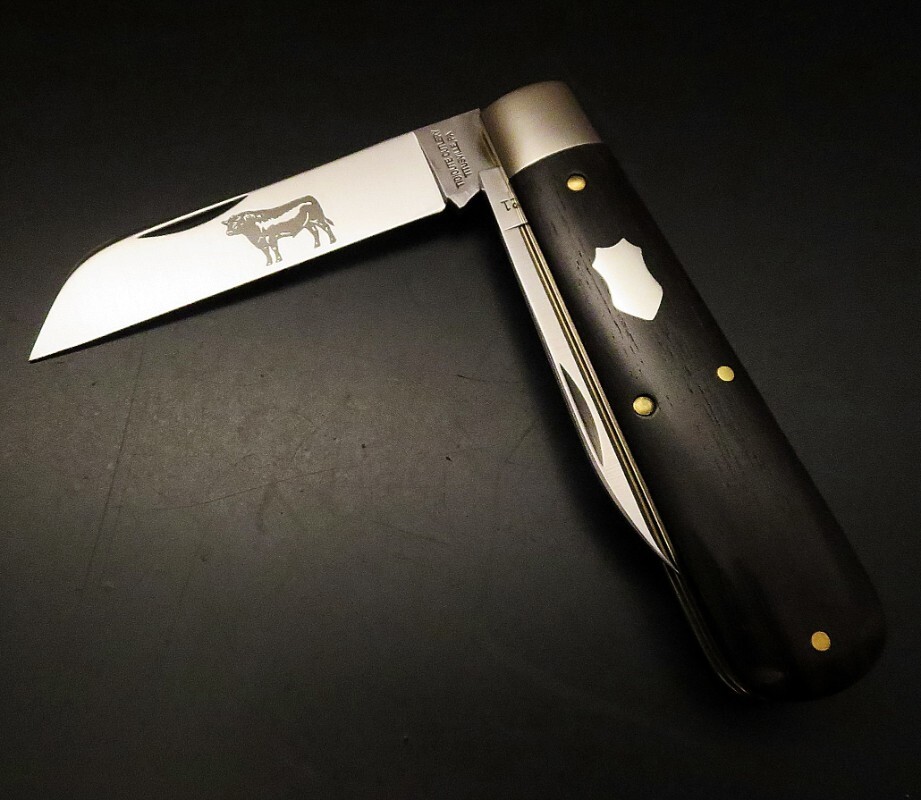 Great Eastern Cutlery #86 Angus Jack Massacar Ebony Well Done GEC 863221