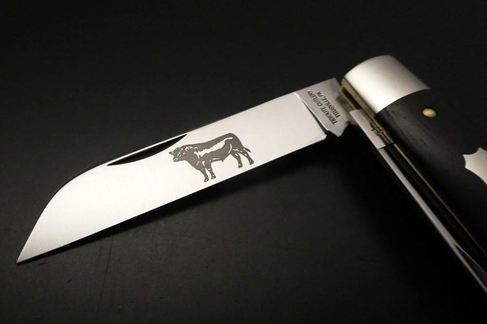 Great Eastern Cutlery #86 Angus Jack Massacar Ebony Well Done GEC 863221