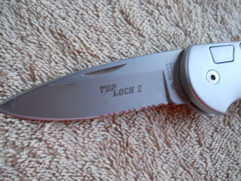 German Boker Top Lock II Tactical Knife