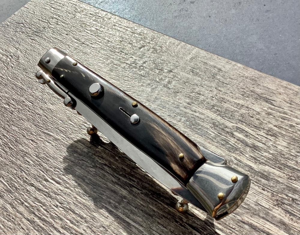 Frank B dagger flat button swing guard