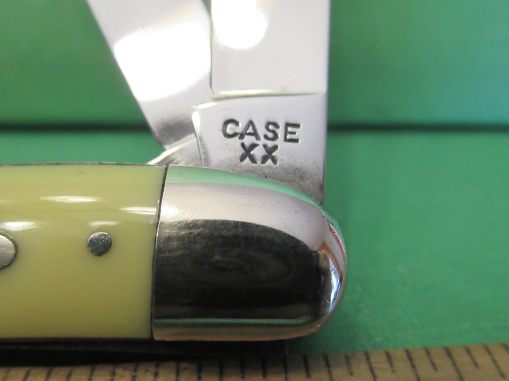 Case XX Yellow Delrin Handle Stockman Pattern # 3318HE