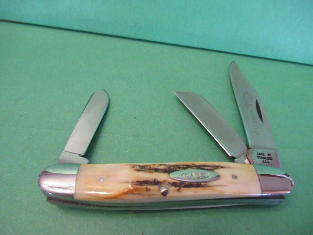 Case XX 1976 Grey Etch Stag Stockman Pattern # 5347