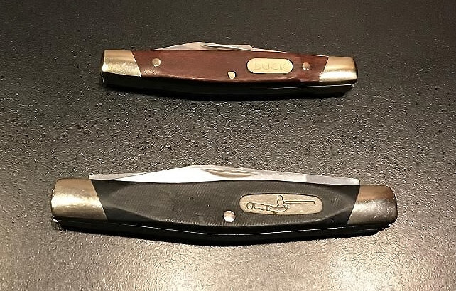 Vintage Lot of Two Buck Stockman-Style Pocket Knives