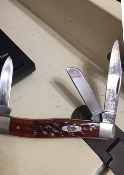 Case 63032 cv chestnut bone stockman