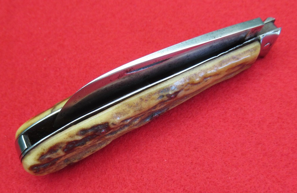 Vintage Stag Handled Pruning Knife