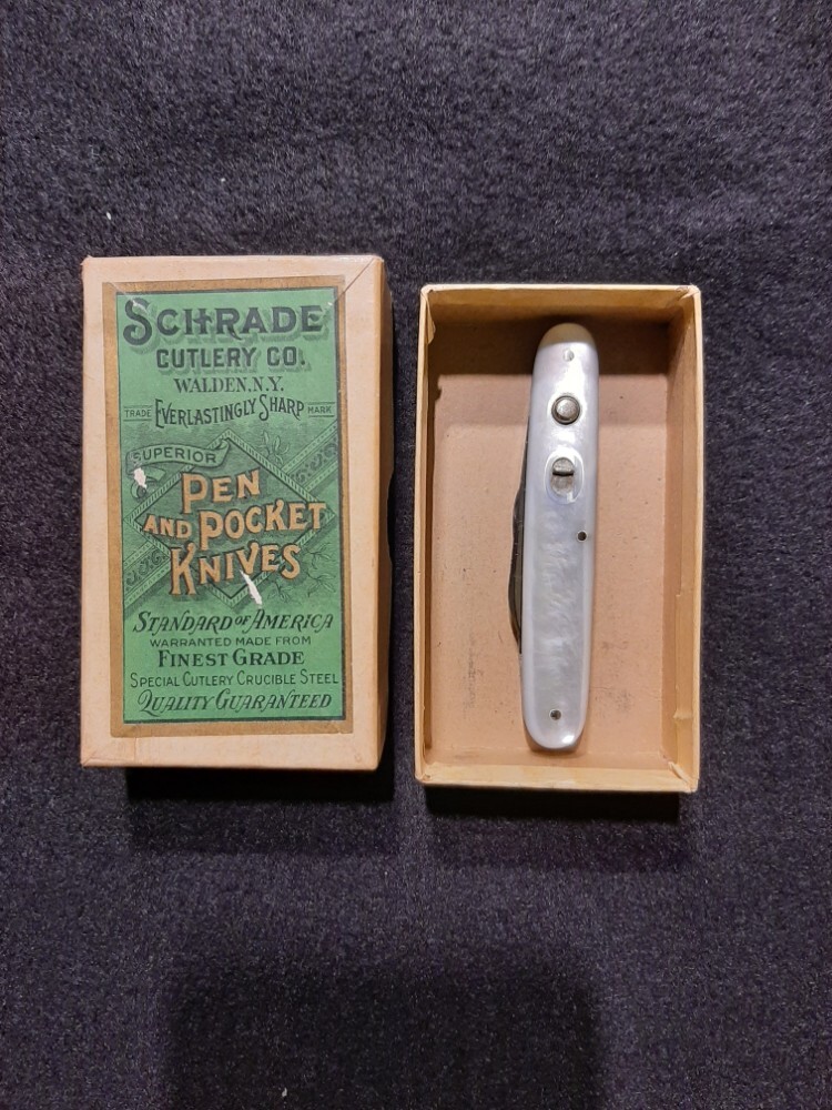 VINTAGE Schrade Cut Co. Empty BOX