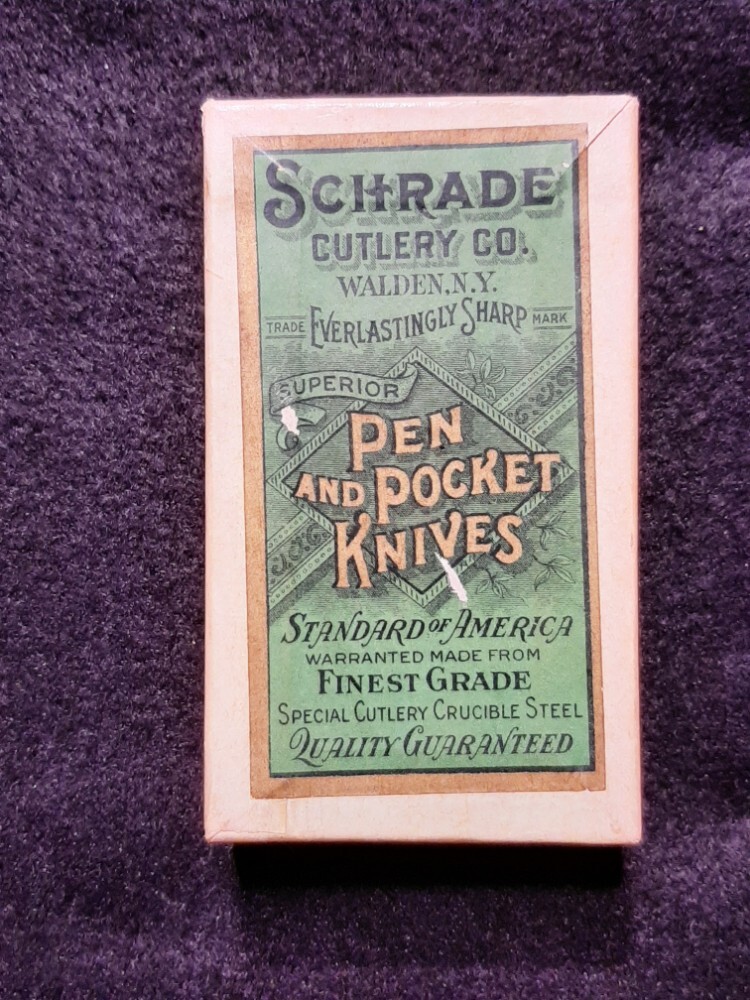 VINTAGE Schrade Cut Co. Empty BOX