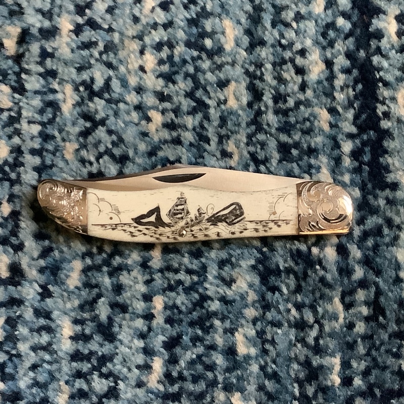 Case XX USA 1977 W 165 SAB SSP Moby Dick Folding Hunter