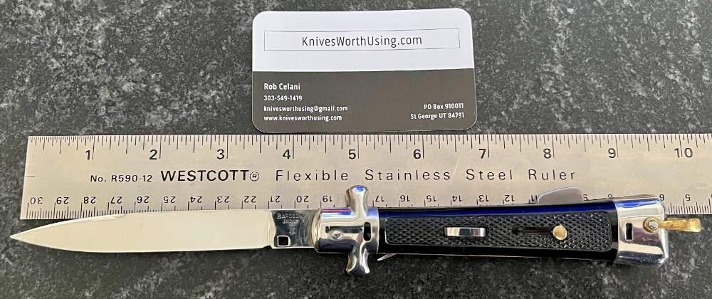 Bargeon Large Switchblade, Hard To Find 9 1/2 Inch, With Original Box ...