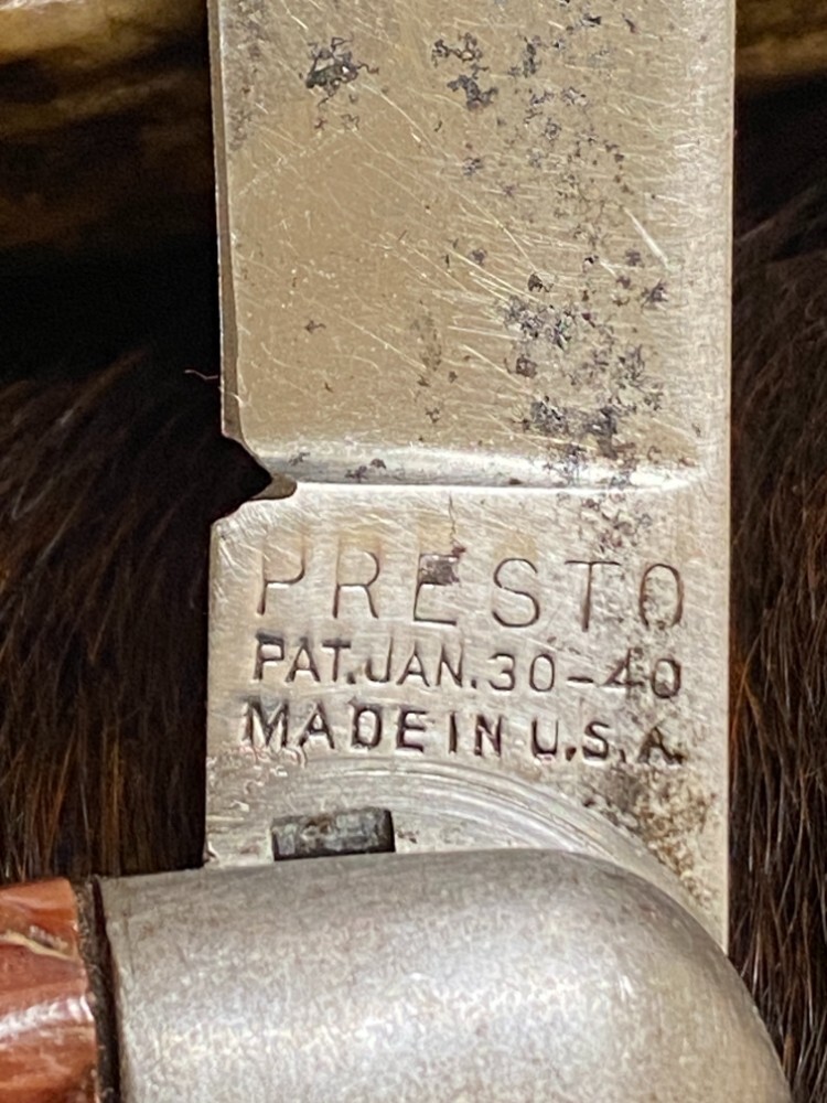 Presto, Geo Schrade Knife Co, Bridgeport, Conn. Switchblade Knife ...