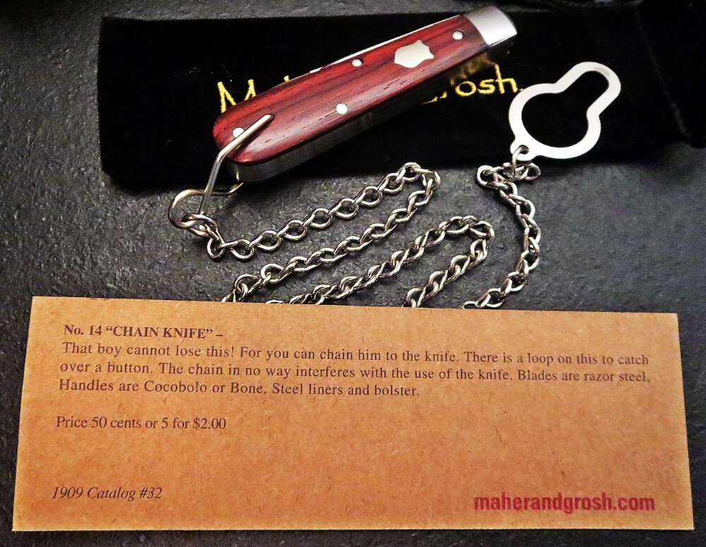Great Eastern Cutlery Maher & Grosh GEC #15 Pattern Boy's Knife 3 1/2"