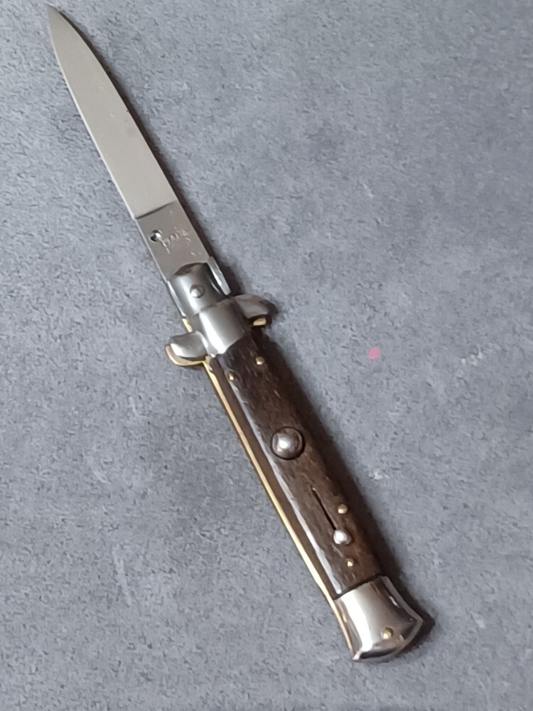 8" Italian stiletto knife.