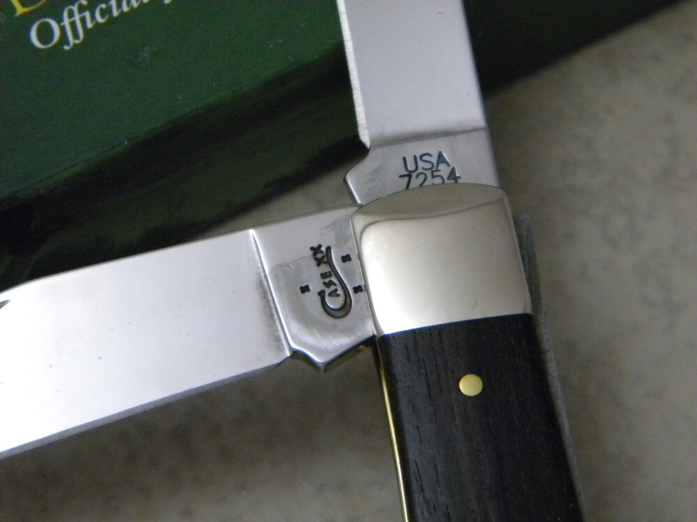 Case XX USA 2017 Ebony 7254 Ducks Unlimited Trapper Knife NIB