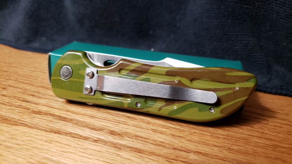Remington Automatic Push Button Side Opening Switchblade Knife, New in ...