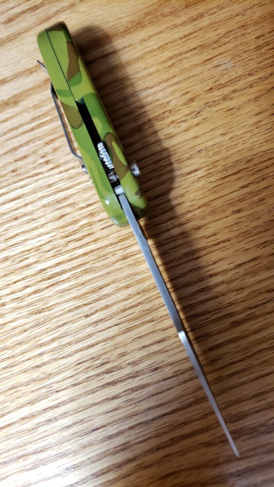 Remington Automatic Push Button Side Opening Switchblade Knife, New in ...