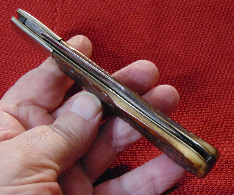 VINTAGE USED CONDITION NORTHFIELD UN-X-LD KNIFE CO. LOCKBACK FOLDING ...