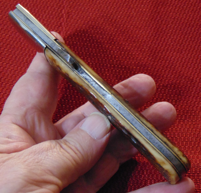 VINTAGE USED CONDITION NORTHFIELD UN-X-LD KNIFE CO. LOCKBACK FOLDING ...