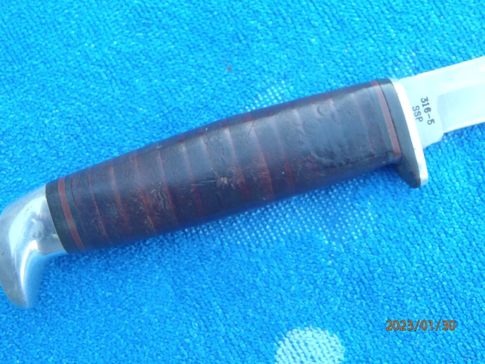 CASE XX USA 316-5 SSP Razor Edge Fixed Blade Knife
