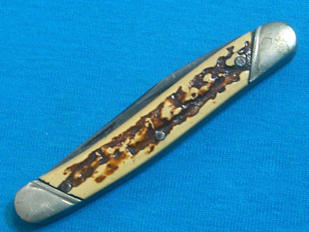 VINTAGE COLONIAL PROV USA SERPENTINE JACK PEN FOLDING POCKET KNIFE ...