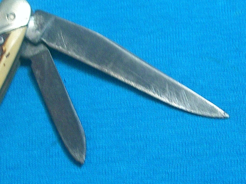 VINTAGE COLONIAL PROV USA SERPENTINE JACK PEN FOLDING POCKET KNIFE ...
