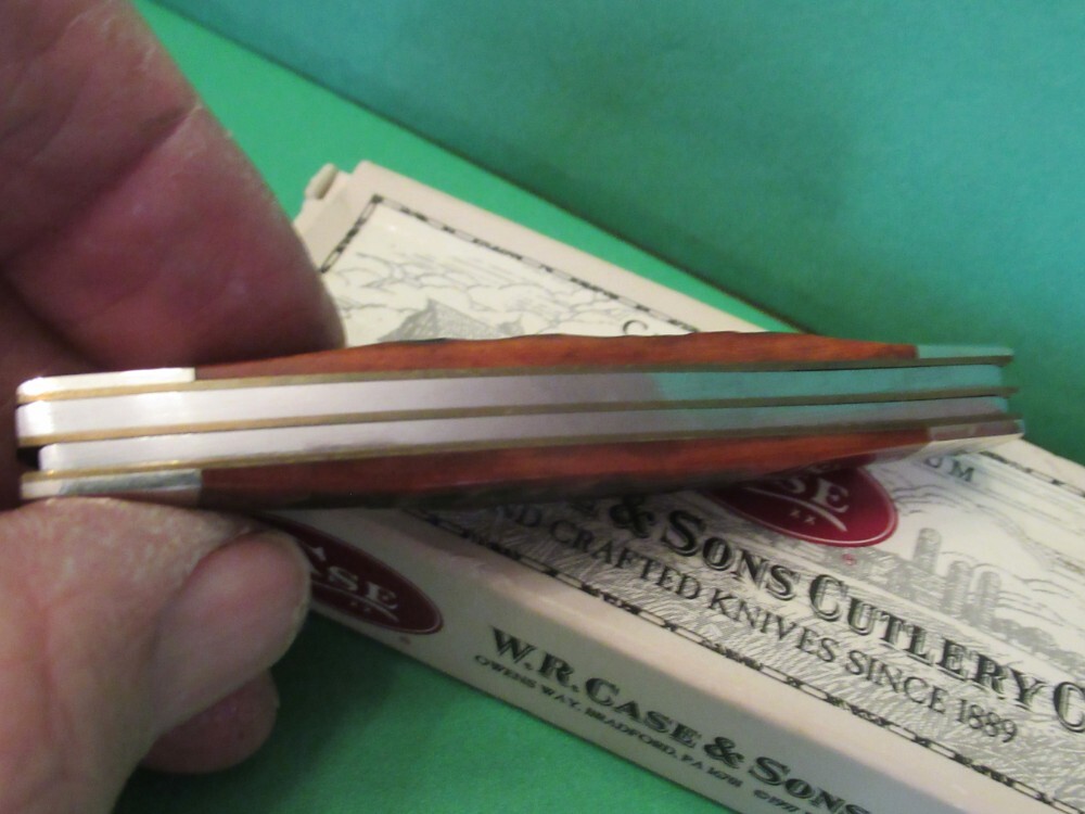 Case XX 1999 Brown Bone Stockman Pattern # 63032 CV