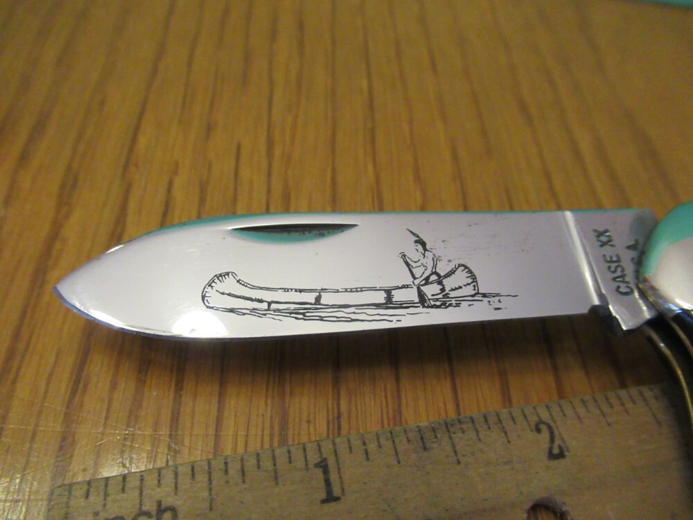 Case XX 70's ERA, Brown Bone Canoe Pattern # 62131 CV