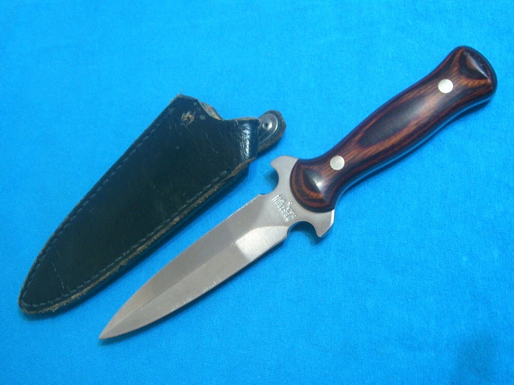 VINTAGE 1983 WESTERN USA W77 G FIXED BLADE COMBAT FIGHTING DIRK DAGGER ...