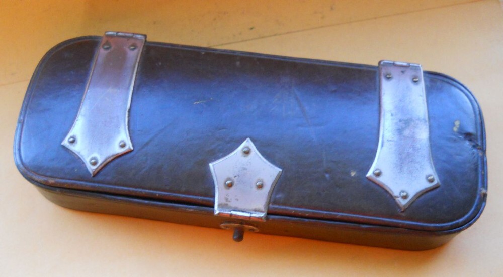 Antique Hobo Style Traveling Dining Kit