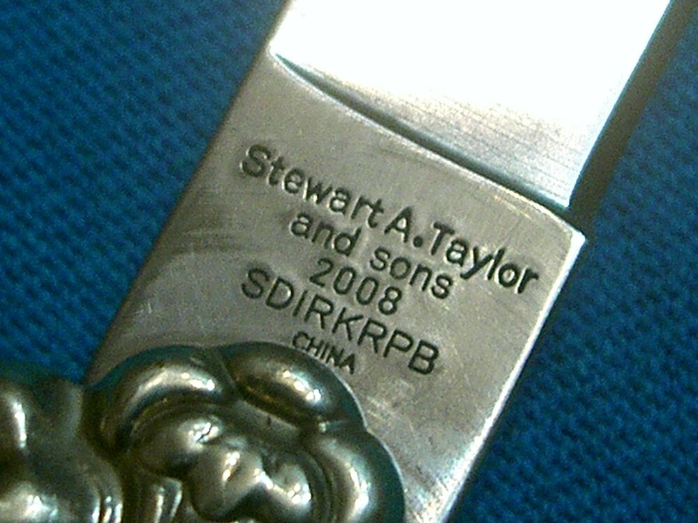 SCHRADE CLASSIC STEWART TAYLOR RED BONE HANDLE SDIRKRPB FOLDING POCKET ...