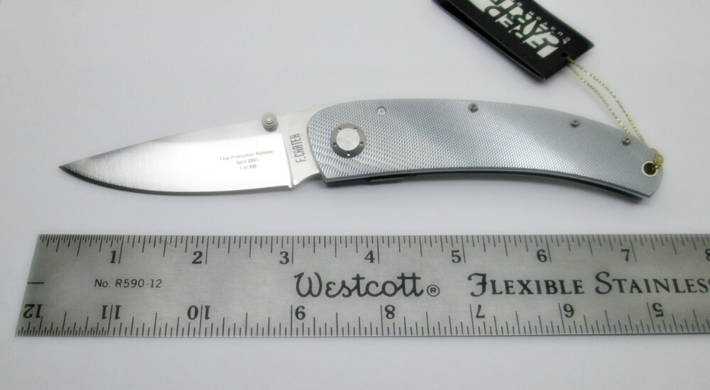 UNITED CUTLERY - FRED CARTER Cust. Design Diamond Cut Knife 1st Prod ...