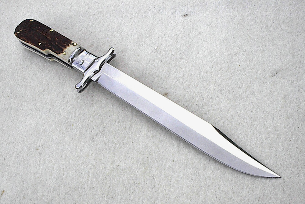 NOS FOX 12" ART. 648 ( PIG STICKER ) GENUINE STAG MANIAGO ITALY LEVER ...