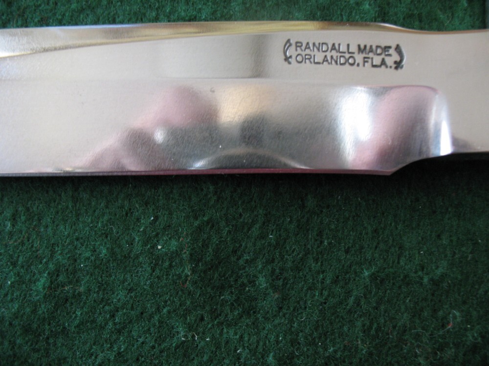 RANDALL MADE KNIVES MODEL 1 CUSTOM ORDER 2 SHEATHS CIRCA -1972