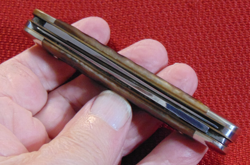 MINT CONDITION VINTAGE CARL SCHLIEPER GERMAN EYE BRAND 3 EYE BONE MUSKRAT