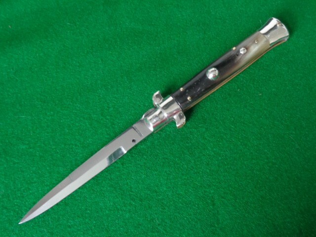 RARE 9" (23cm) STAINLESS STEEL Pick Lock STILETTO CORICAMA Round Lock ...