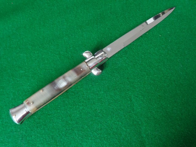 RARE 9" (23cm) STAINLESS STEEL Pick Lock STILETTO CORICAMA Round Lock ...