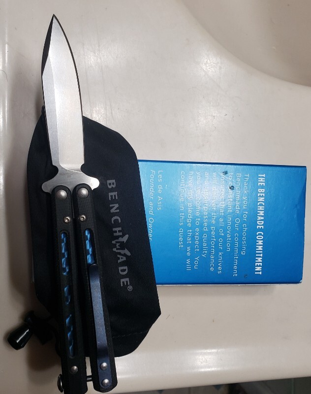 Benchmade Discontinued Balisong Butterfly Model Morpho 32