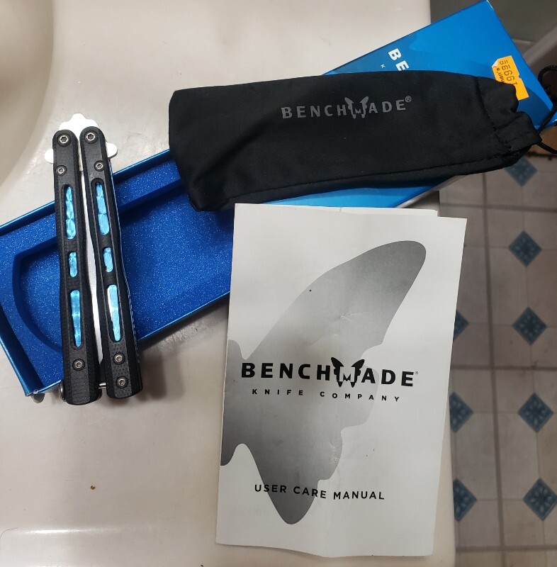 Benchmade Discontinued Balisong Butterfly Model Morpho 32
