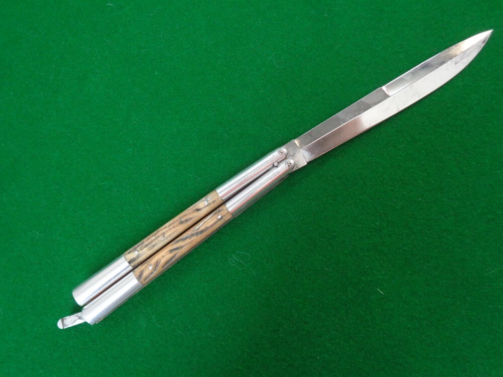 RARE WWII PHILIPPINE Balisong BATANGAS WEEHAWK Blade