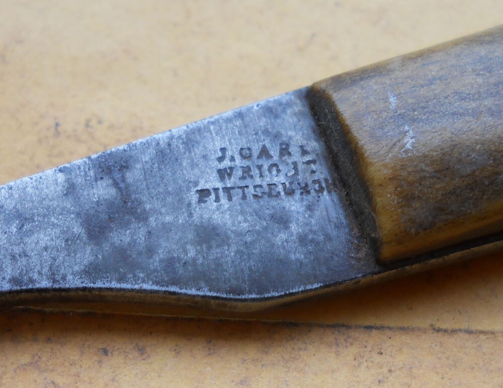 Antique Hoof Pick Wright / Pittsburgh