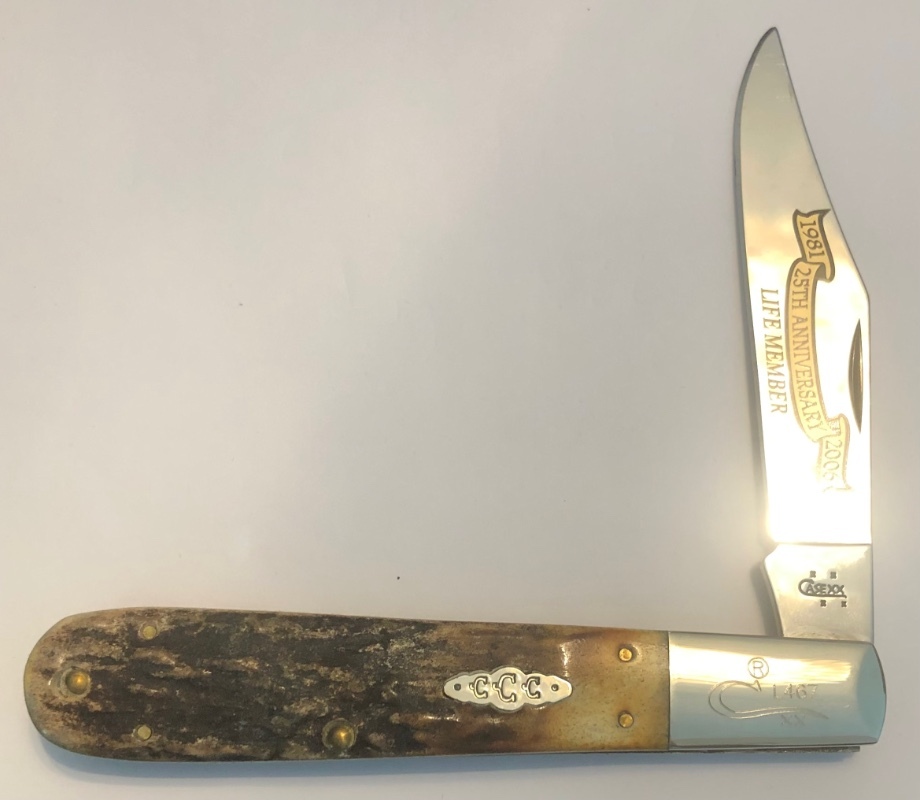 2006 Case Grand daddy Burnt Stag Barlow with COA