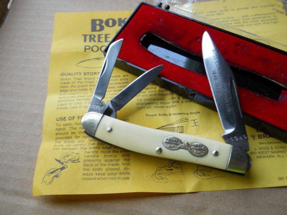 Boker Wiss Anniversary Whittler Knife