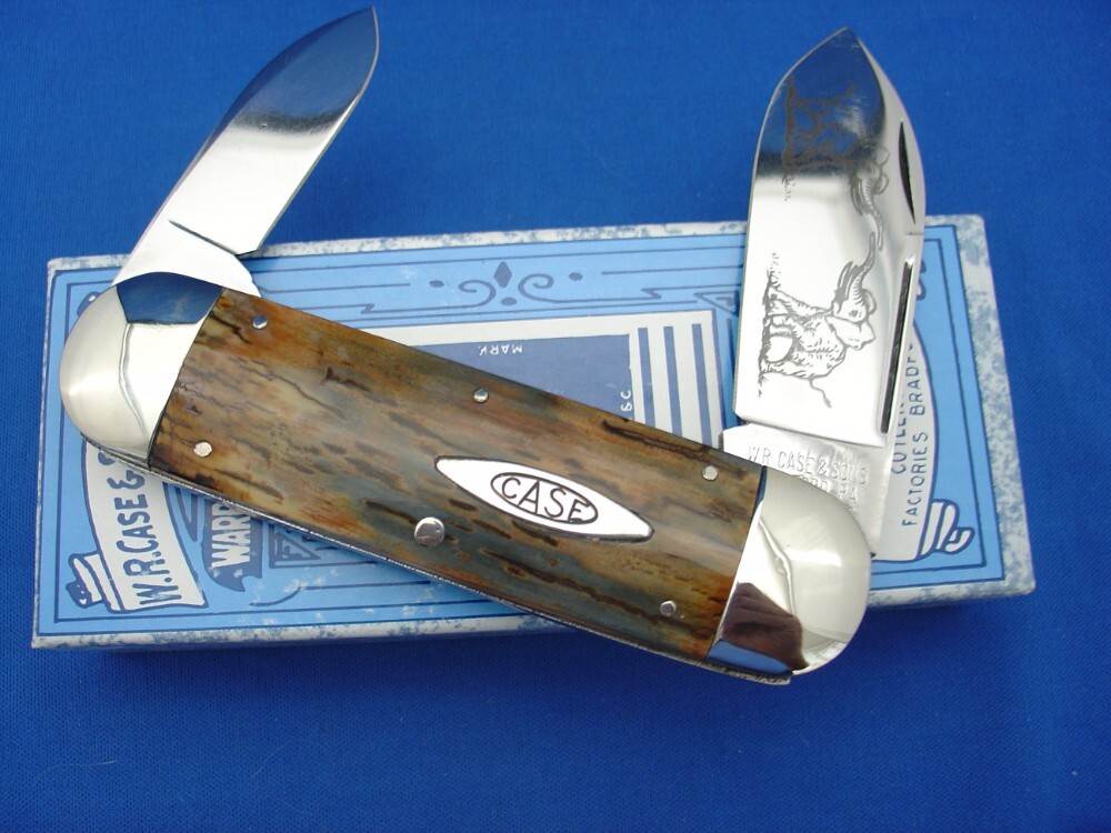 Case XX Classic Sunfish/Toenail Genuine Mastodon Bark Ivory Prototype