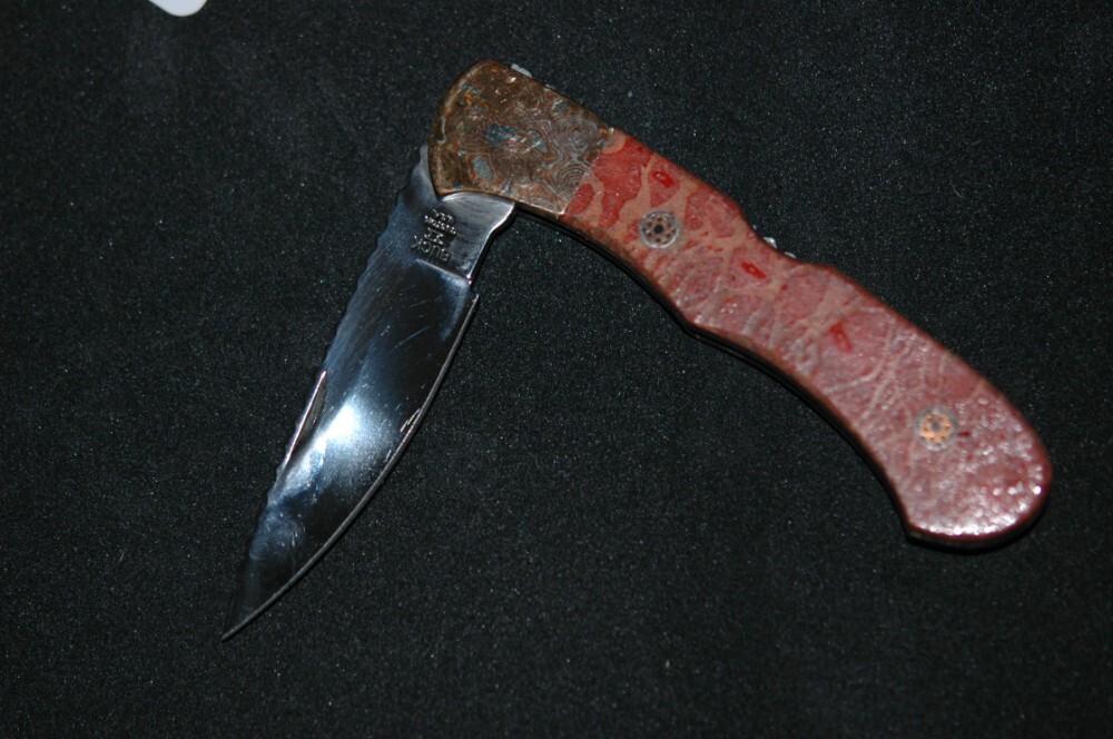 Limited Edition Model 532 Apple Corral Buck Folder NIB with Paperwork ...