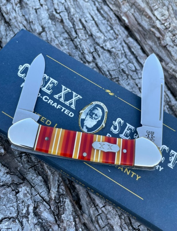 CASE SELECT ** 2001 CANDY STRIPE SYNTHETIC CANOE