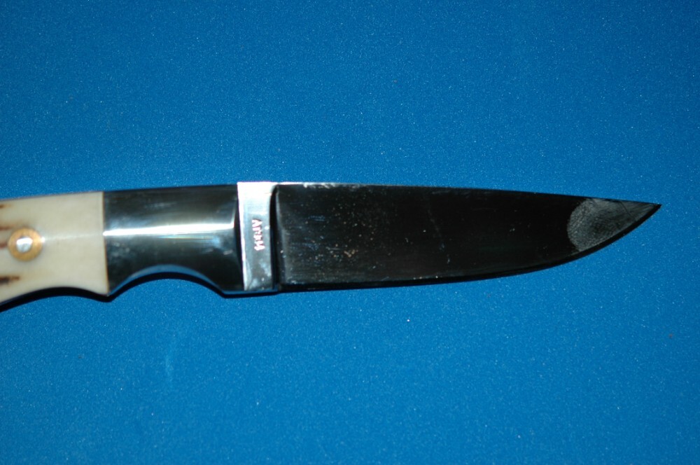Moki Stag Fixed Blade Knife with Sheath