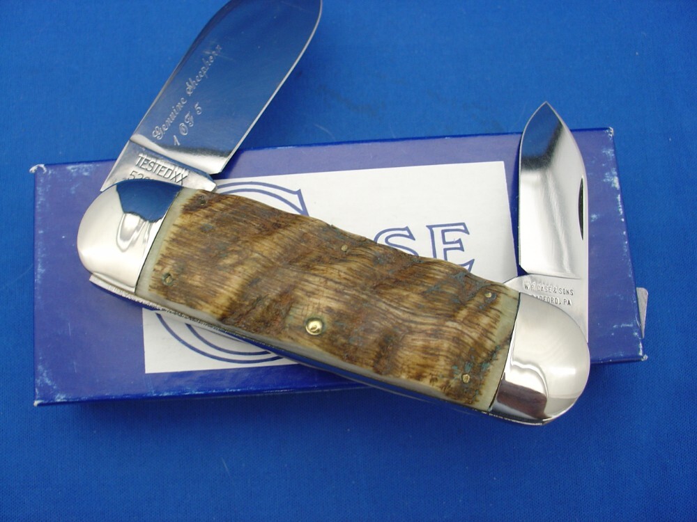 Case XX Classic Sunfish/Toenail Genuine Himalayan Sheep Horn 1 of 4 ...