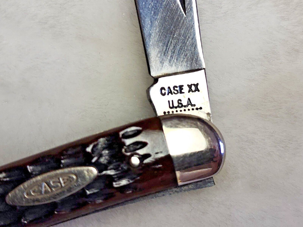 VINTAGE CASE XX U.S.A. 62109X MINI COPPERHEAD 10 DOT 1970 IN "MINT ...