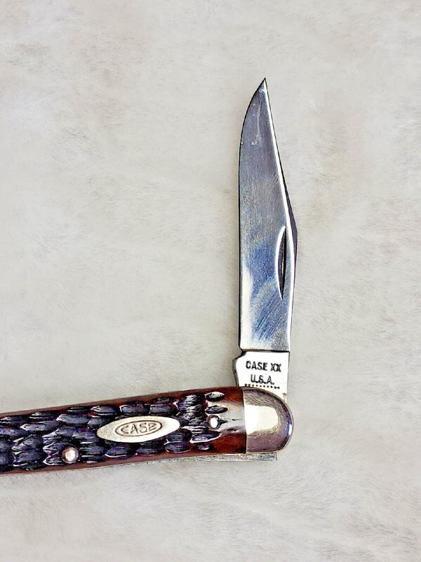 VINTAGE CASE XX U.S.A. 62109X MINI COPPERHEAD 10 DOT 1970 IN "MINT ...