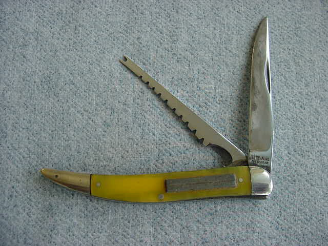 Vintage L.L. BEAN, FREEPORT, ME, Linerlock, Toothpick/Fish w/Scaler ...